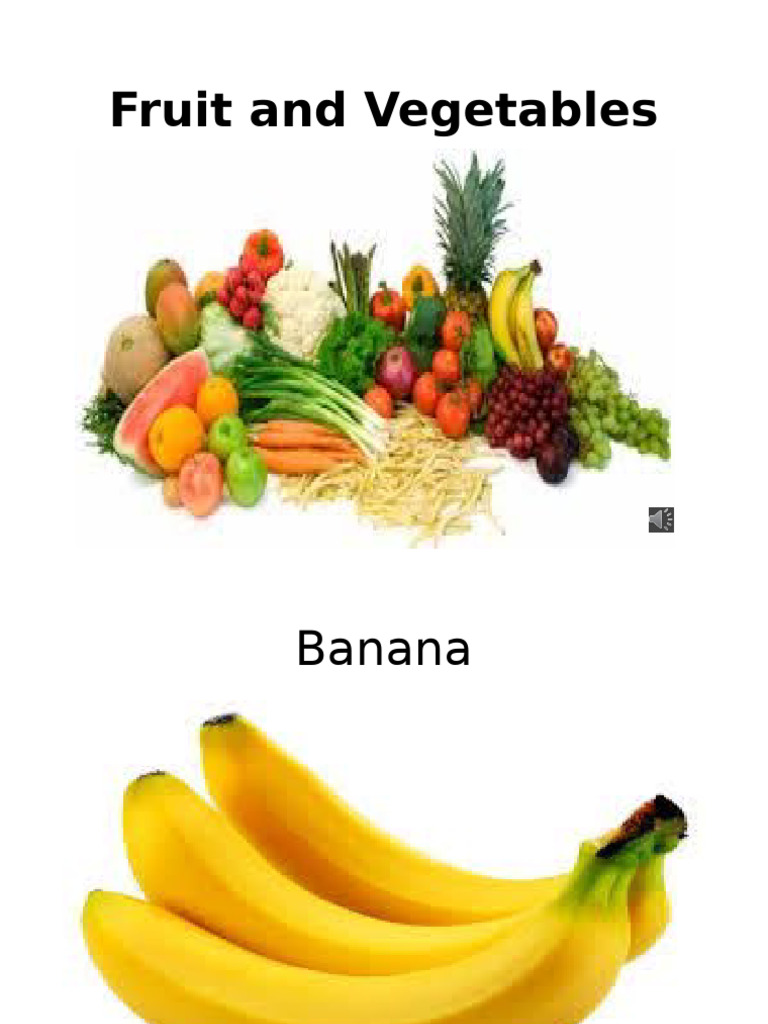 Fruit and Vegetable Classification Guide | PDF