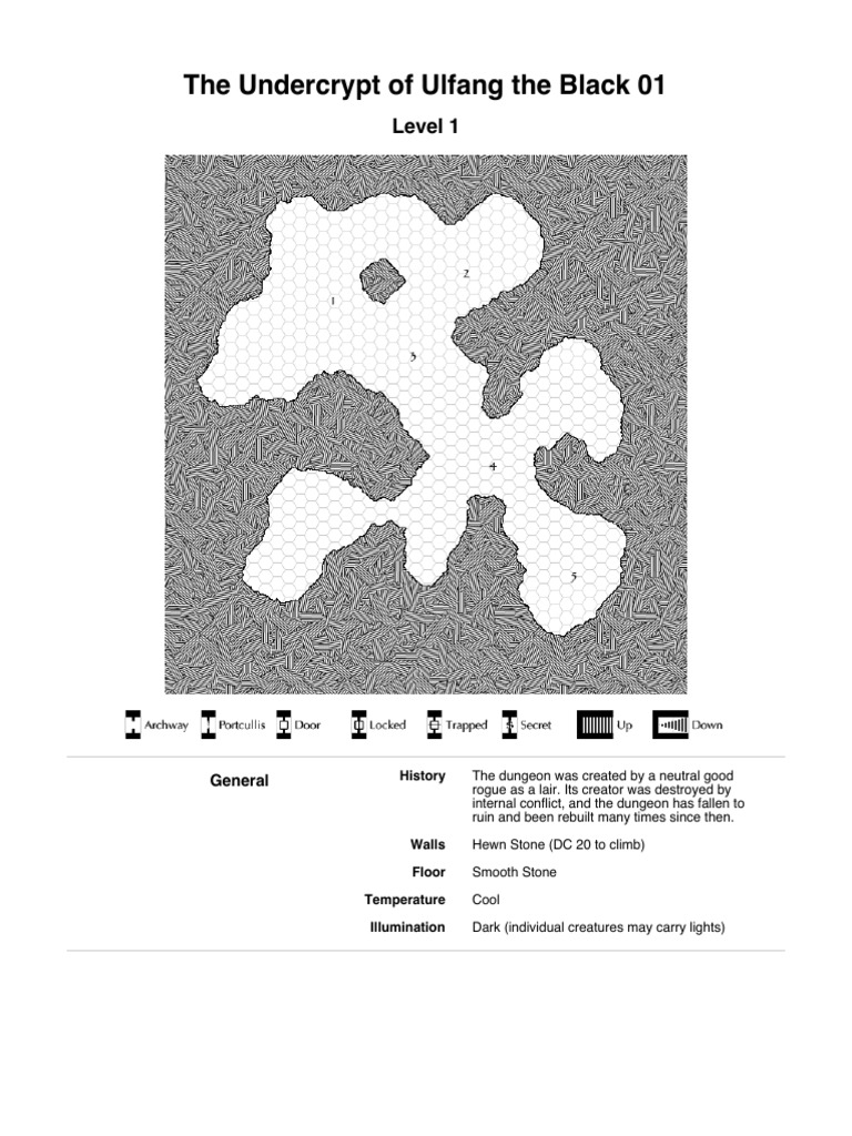 The Undercrypt of Ulfang The Black 01 | PDF