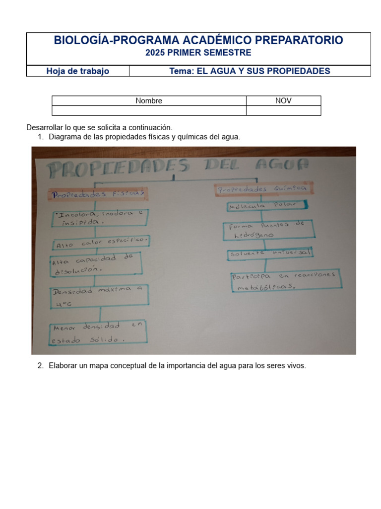 El Agua y Sus Propiedades | PDF | Propiedades del agua | Agua
