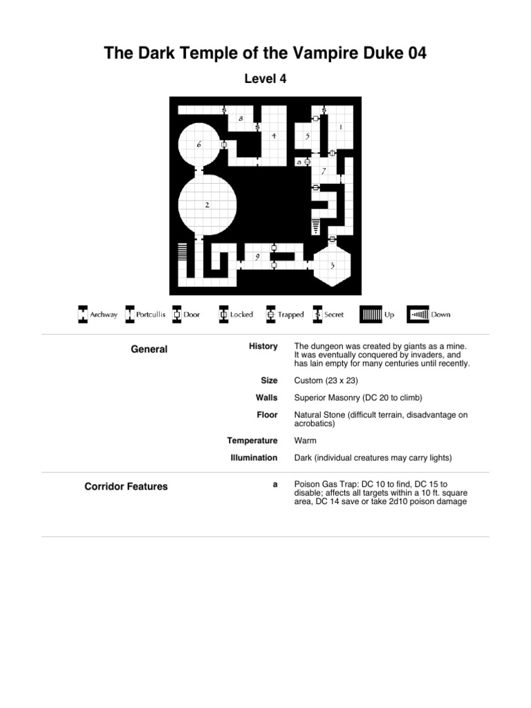 The Dark Temple of The Vampire Duke 04 | PDF