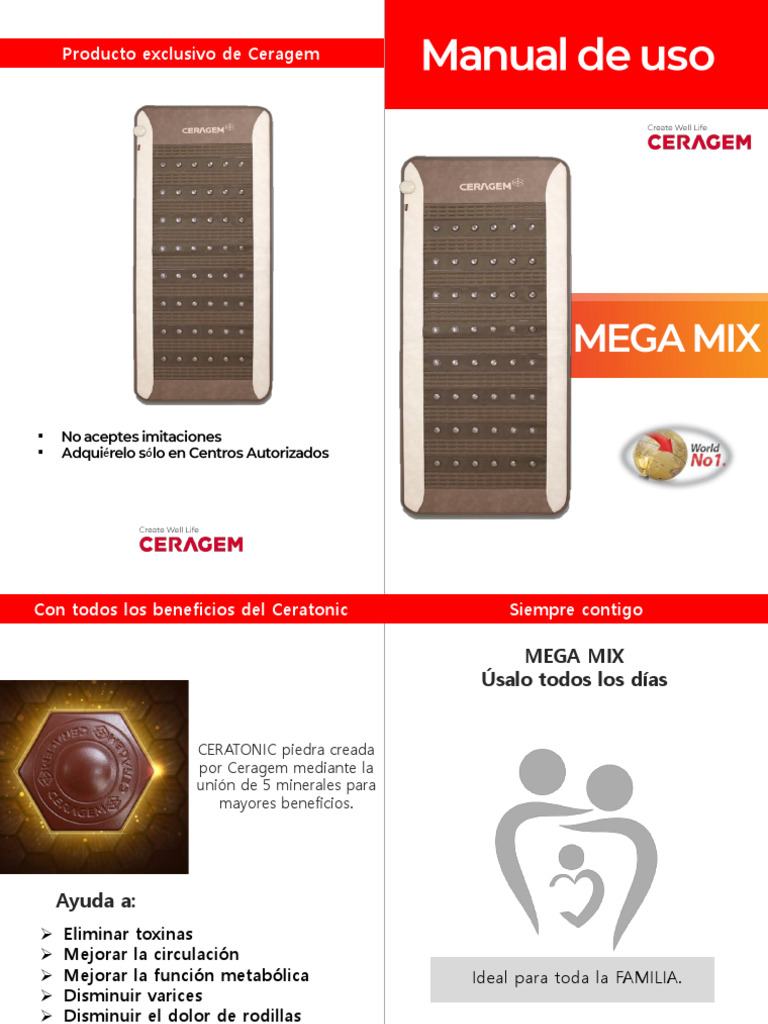 Manual de Uso Mega Mix | PDF