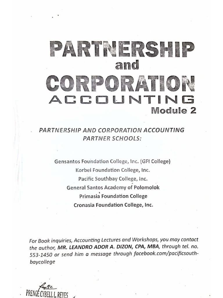 Parcor by Dizons | PDF