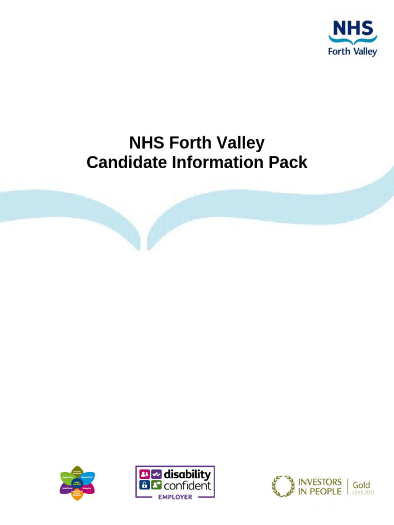 NHS Forth Valley - Candidate Information Pack | PDF | National Health ...