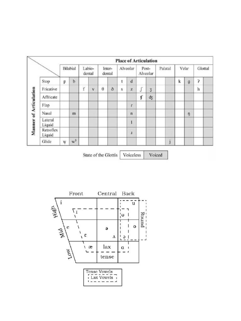 IPA Chart Ling Mid | PDF