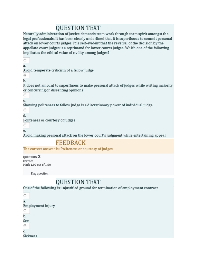 Law Model Ambo | PDF | Labour Law | Employment