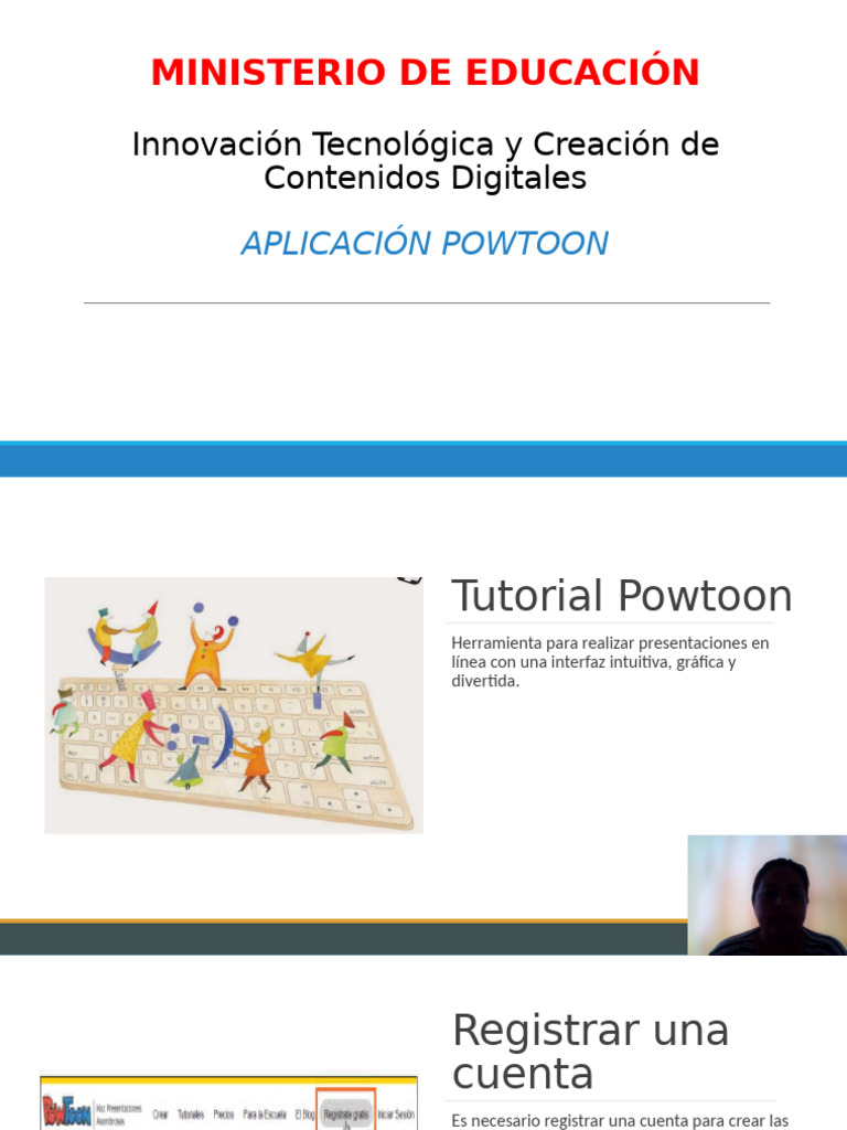 Aplicación Powtoon | PDF