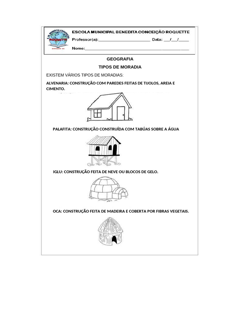 13.3 MATERIA MORADIAS GEOGRAFIA | PDF