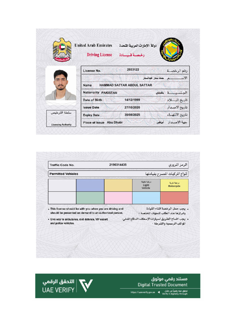Driving License | PDF