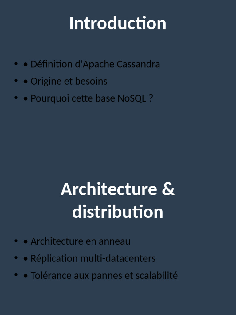 Apache_Cassandra_Master_Presentation | PDF