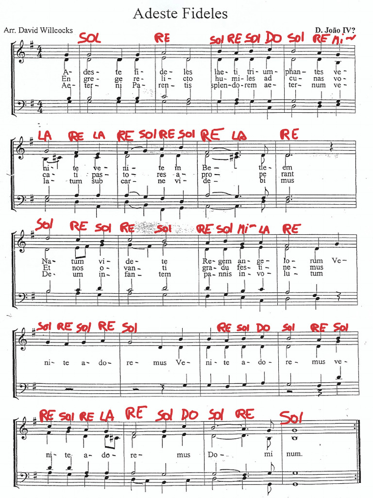 Adeste Fideles | PDF
