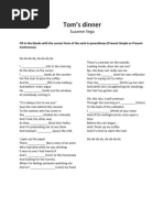 Tom's Diner (Lyrics) | PDF