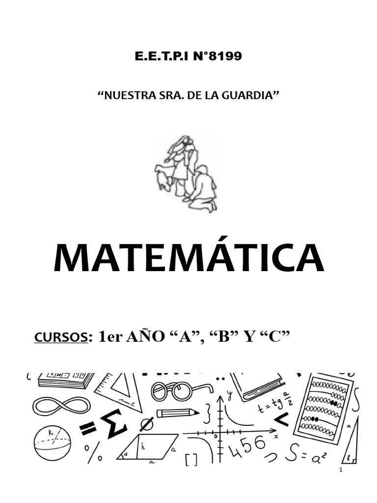 Cuadernillo 1° 2025 La Guardia | PDF | Entero | Triángulo