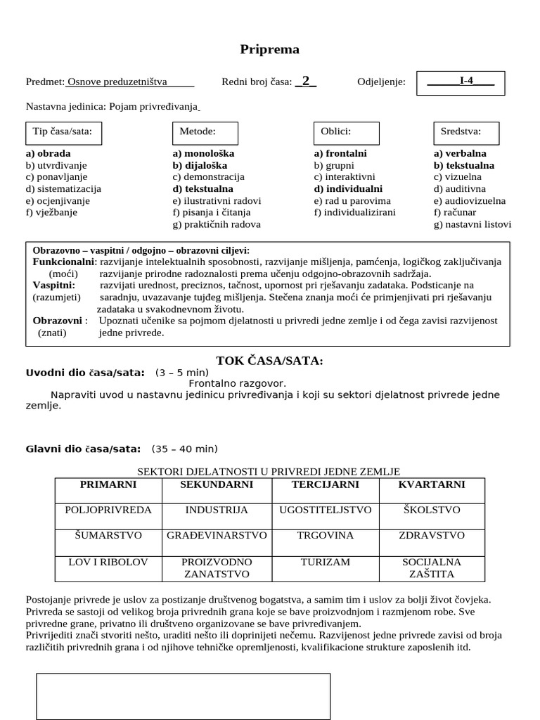 Pojam Privređivanja | PDF