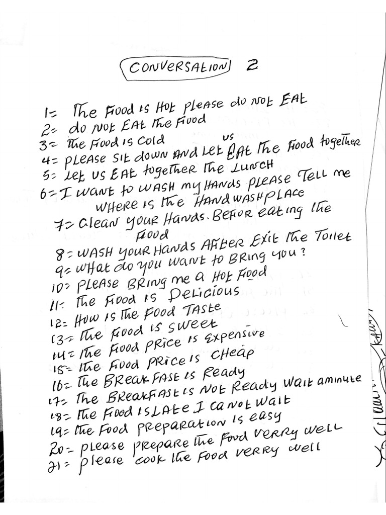 Conversation 2 | PDF