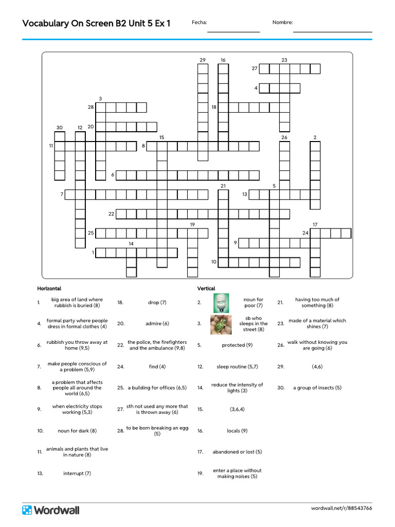 Vocabulary Exercise for B2 Level | PDF