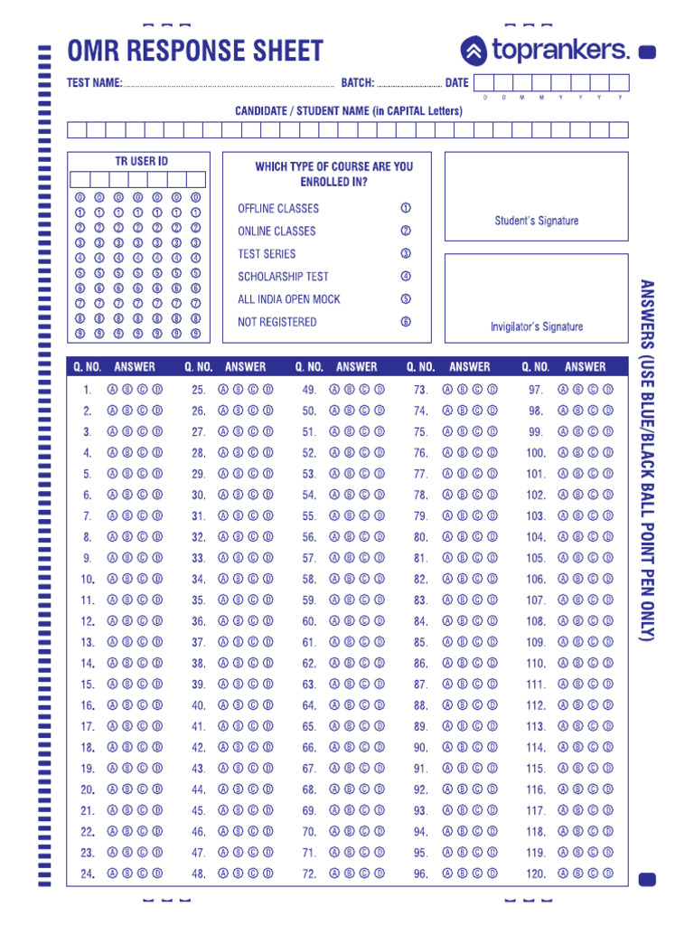 Legaledge Clat Omr | PDF
