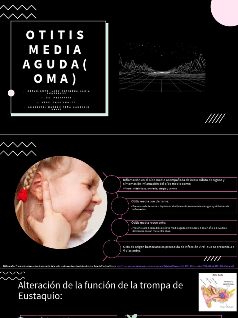 Otitis Media Aguda | PDF | Inflamación | Enfermedades y trastornos
