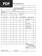 Gazetted Officers TA Bill Form | PDF | Rupee | Expense