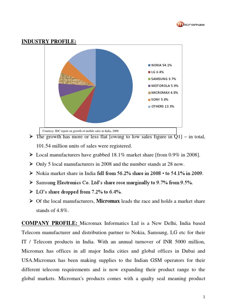 Industry Profile | PDF | Target Audience | Market Segmentation