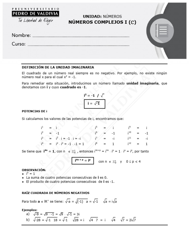 MT-03 N - Meros Complejos I | PDF | Análisis real | Análisis matemático