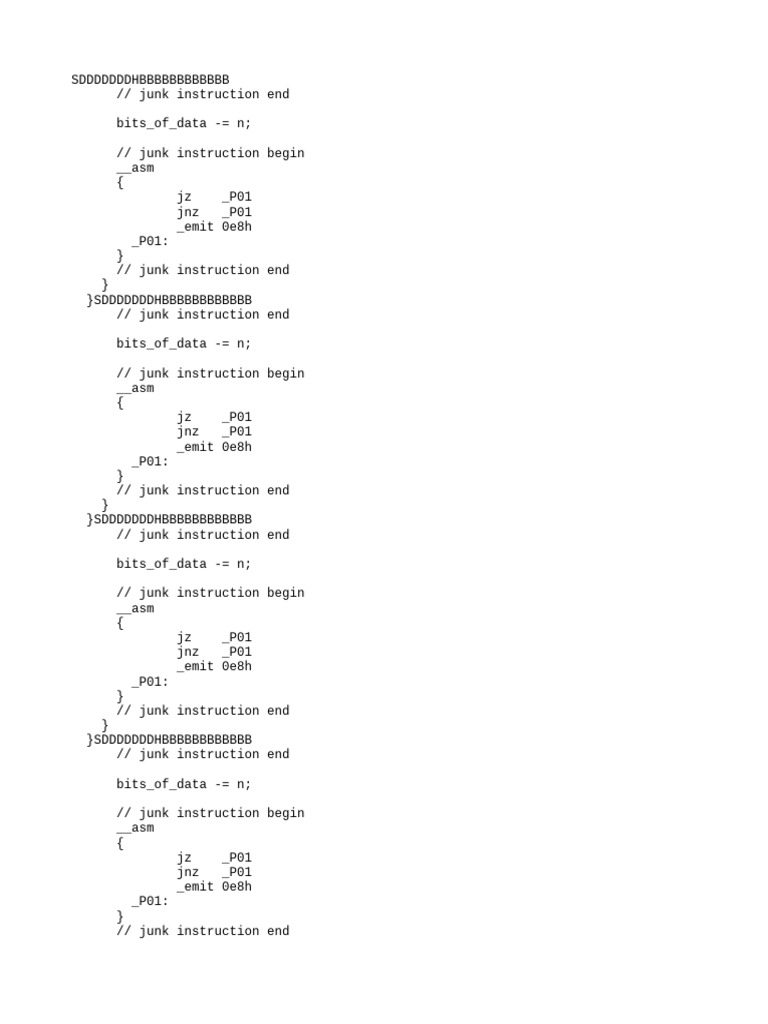 Assembly Code Snippet Analysis | PDF