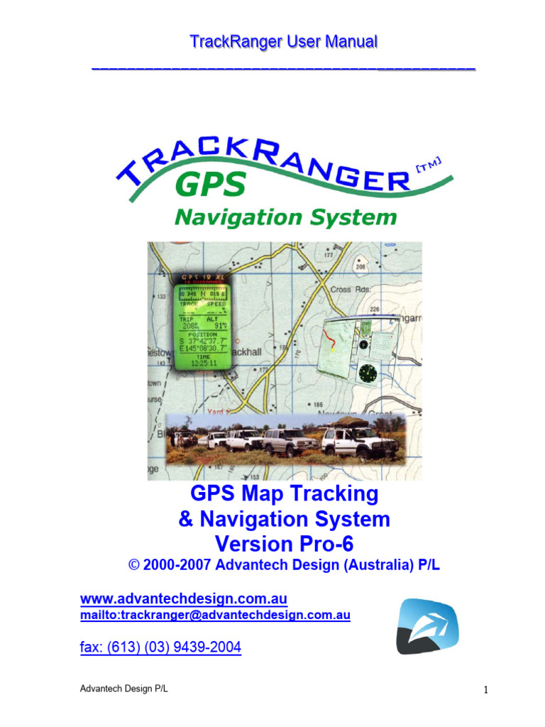 Trackrangermanual | PDF | Computer File | Computing