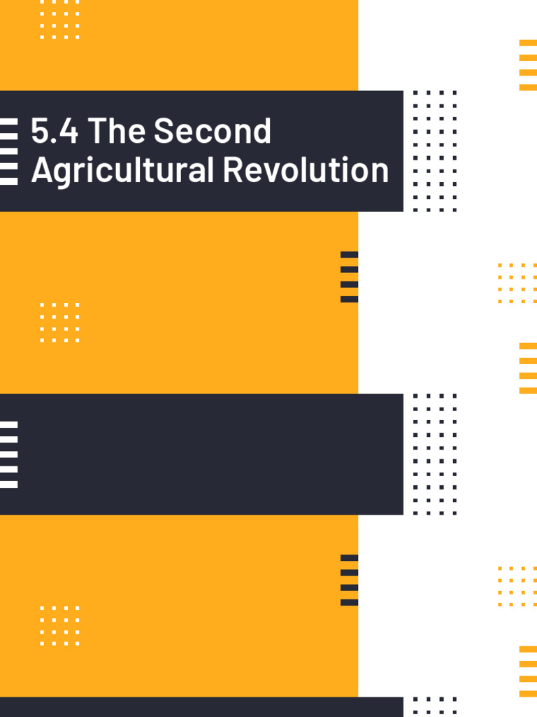 1 - 27 - 5.4 The Second Agricultural Revolution | PDF | Agriculture ...
