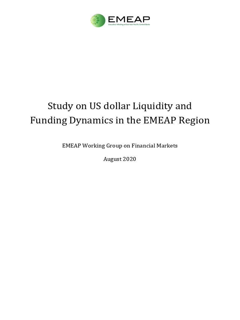 Study On US Dollar Liquidity and Funding Dynamics in The EMEAP Region ...