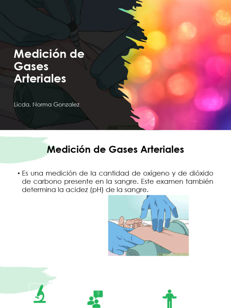 Medición de Gases Arteriales | PDF | Artería | Angiología