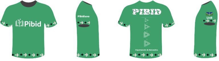 Camiseta PIBID + PIBIDIANO Manga (Verde) | PDF