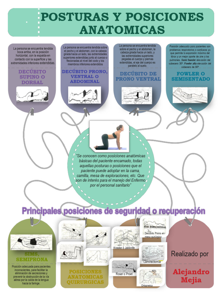 1.posturas y Posiciones Anatomicas | PDF | Términos anatómicos de ubicación