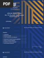 Allowable Deductions | PDF | Expense | Taxes