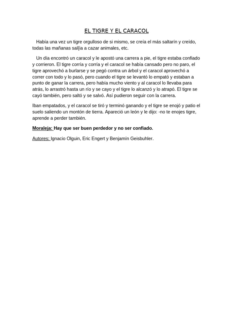 FÁBULAS | PDF | Serpiente | Gatos