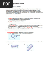 Volume Surface Area Anchor Chart | PDF
