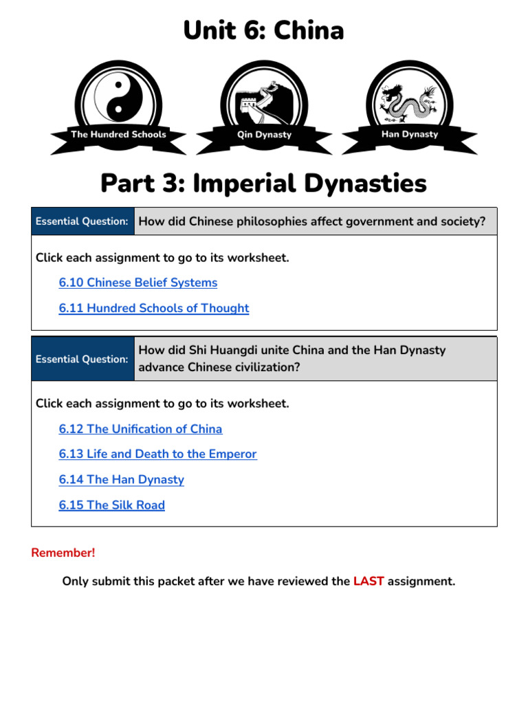 China - Part 3 - Imperial Dynasties | PDF | Han Chinese | Silk Road