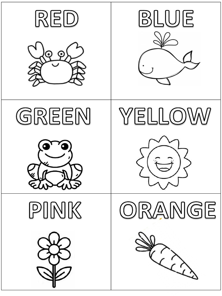 COLORS Pre-Primary | PDF
