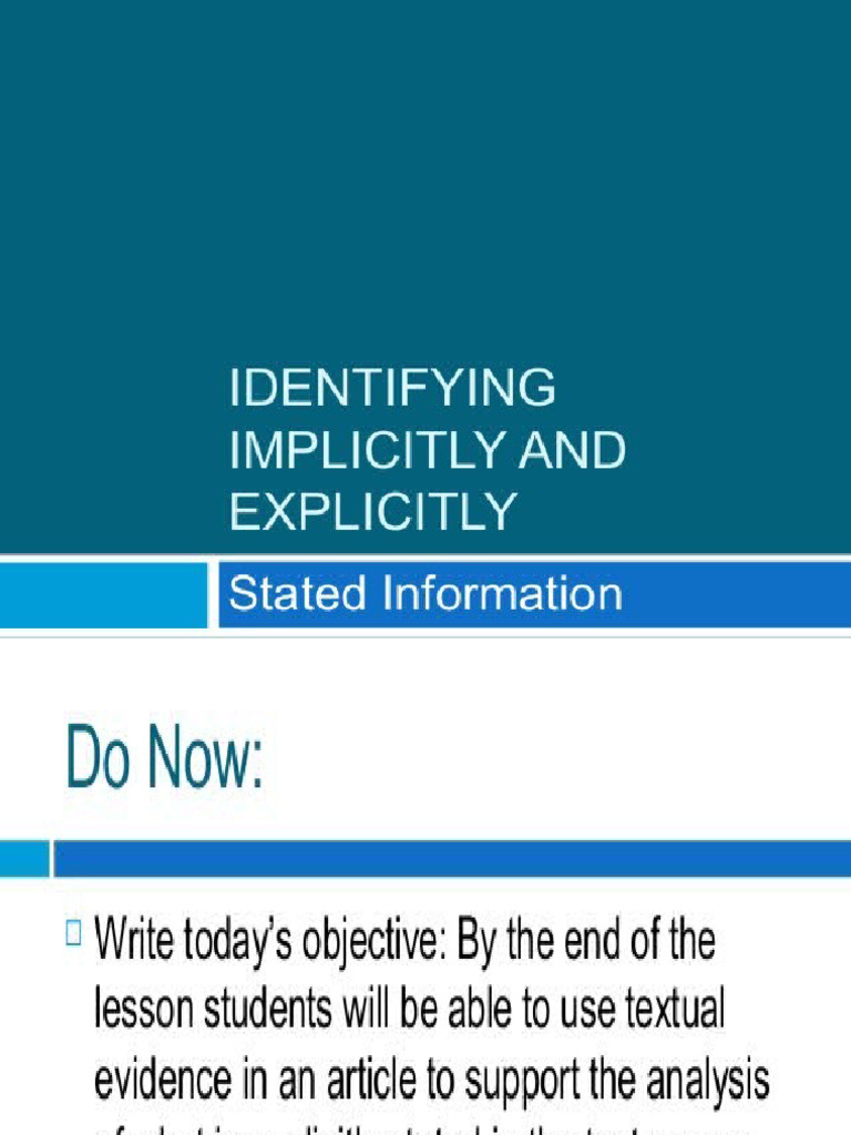 IMPLICIT-vs.-EXPLICIT | PDF