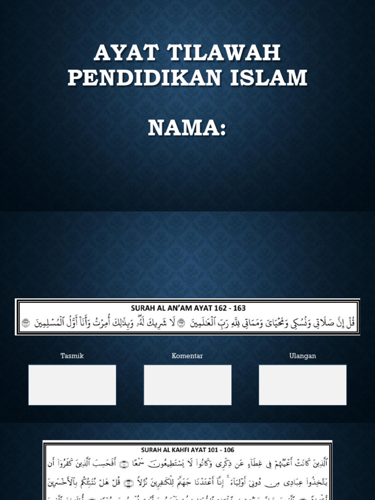 Tasmik dan Murajaah Pendidikan Islam | PDF