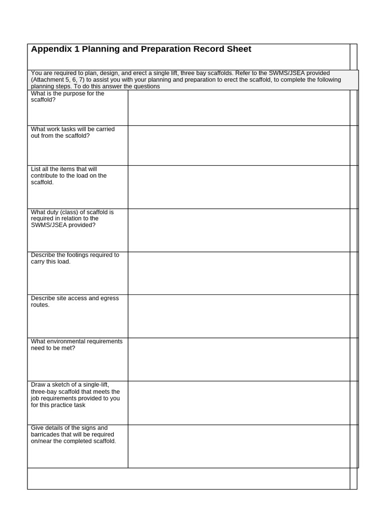 36.CPCCCM2008 Appendices Templates.v1.0 Final | PDF | Occupational ...