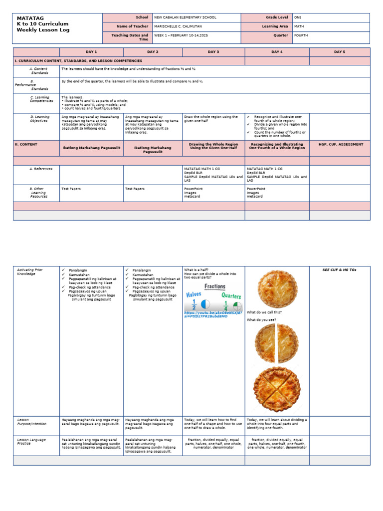 W1-Q4-MATH1-MATATAG-DLL | PDF