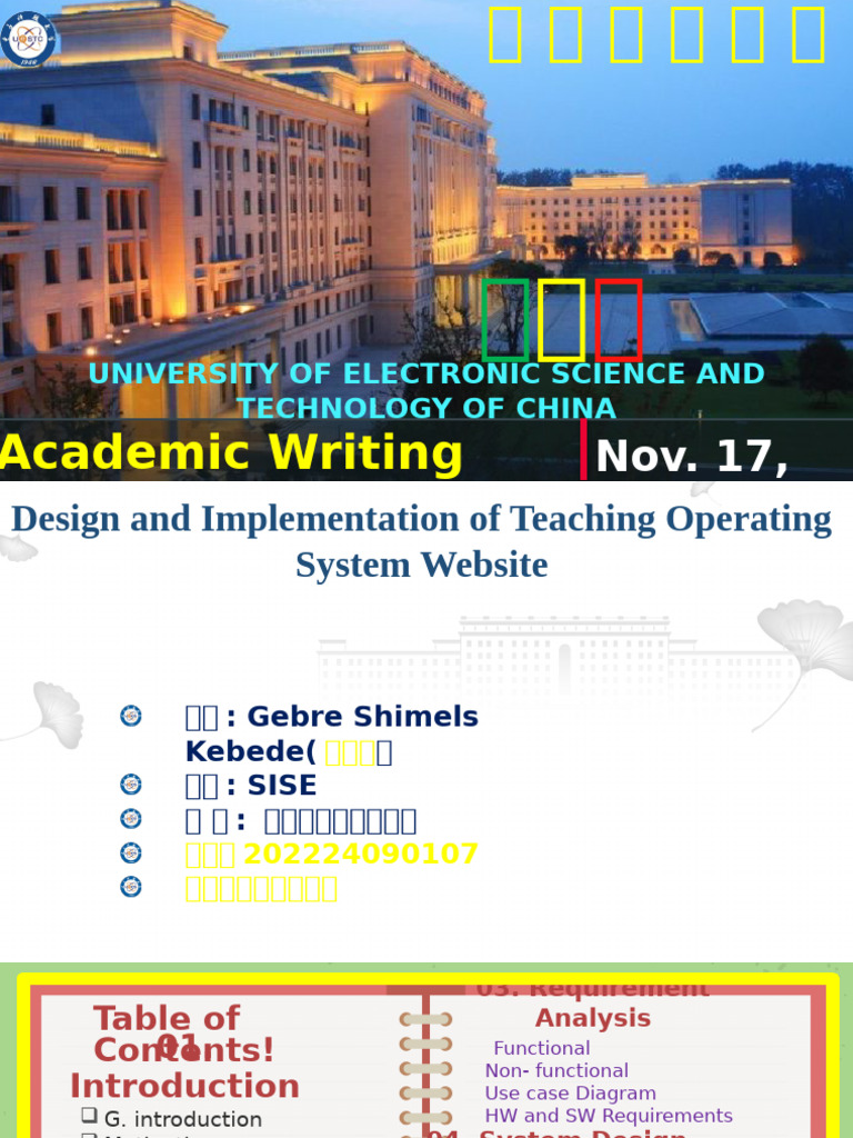 Academic Writing Presentation | PDF | Websites | World Wide Web