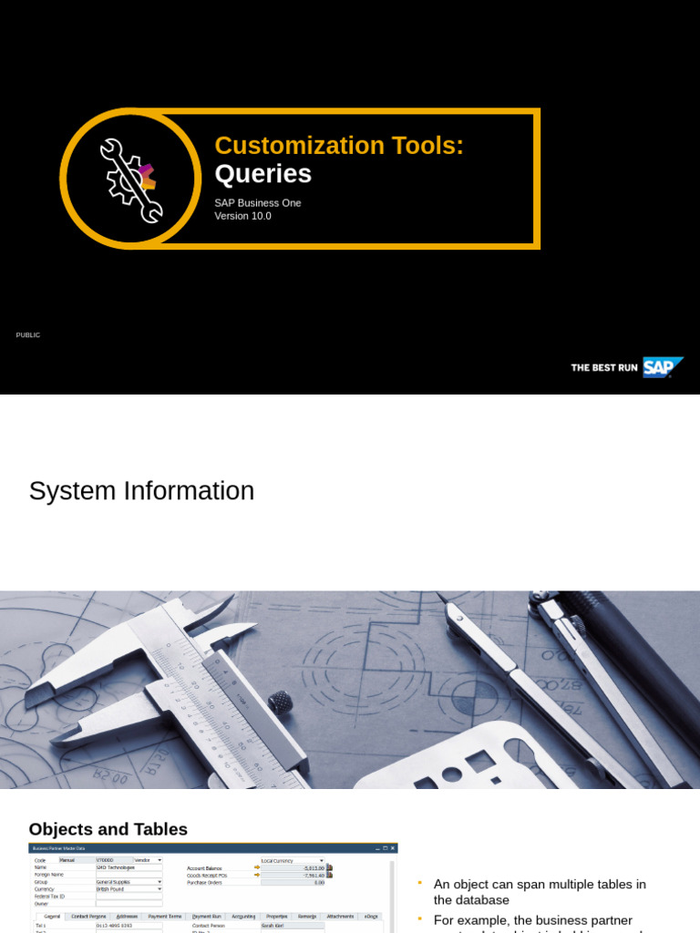 Customization Tools | PDF | Databases | Table (Database)