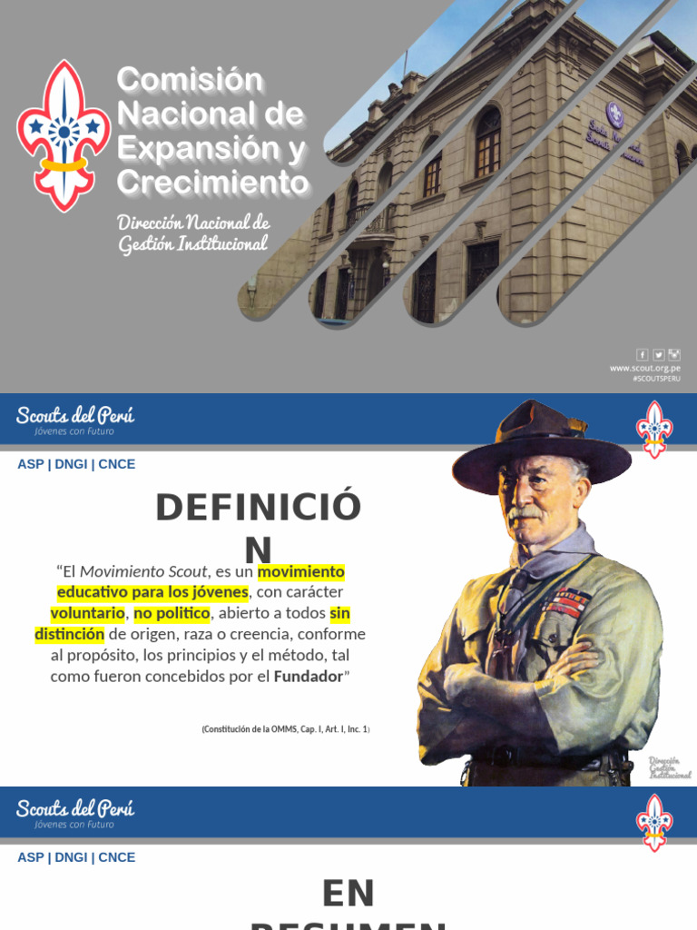 Charla Scout | PDF | Exploración | Movimientos juveniles