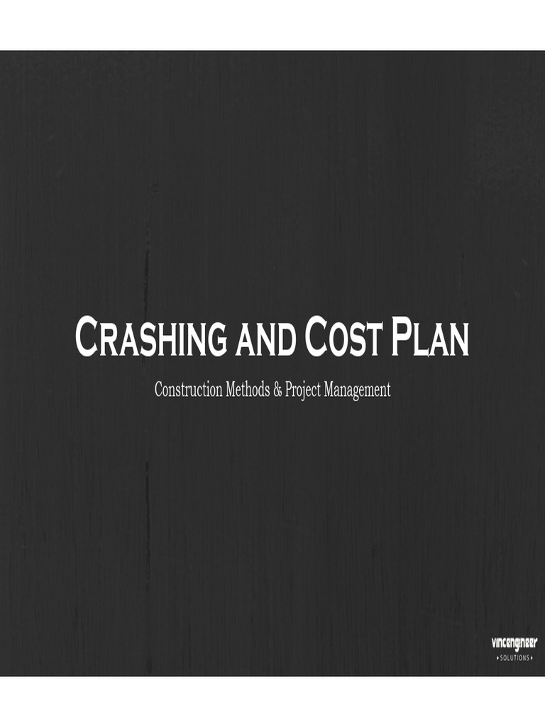CRASH_COSTING | PDF | Incentive | Economies