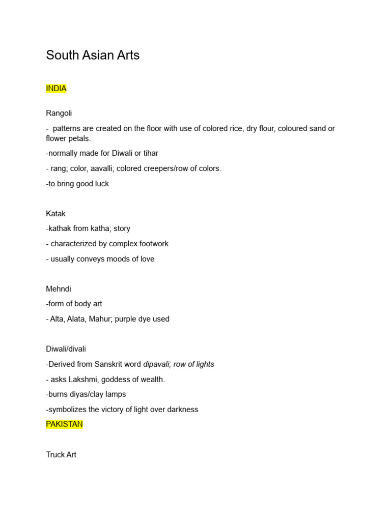 Arts Module 2 | PDF