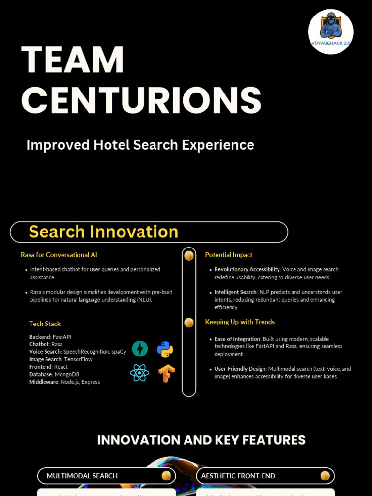 Black Elegant and Modern Startup Pitch Deck Presentation | PDF | Cyberspace | Computing