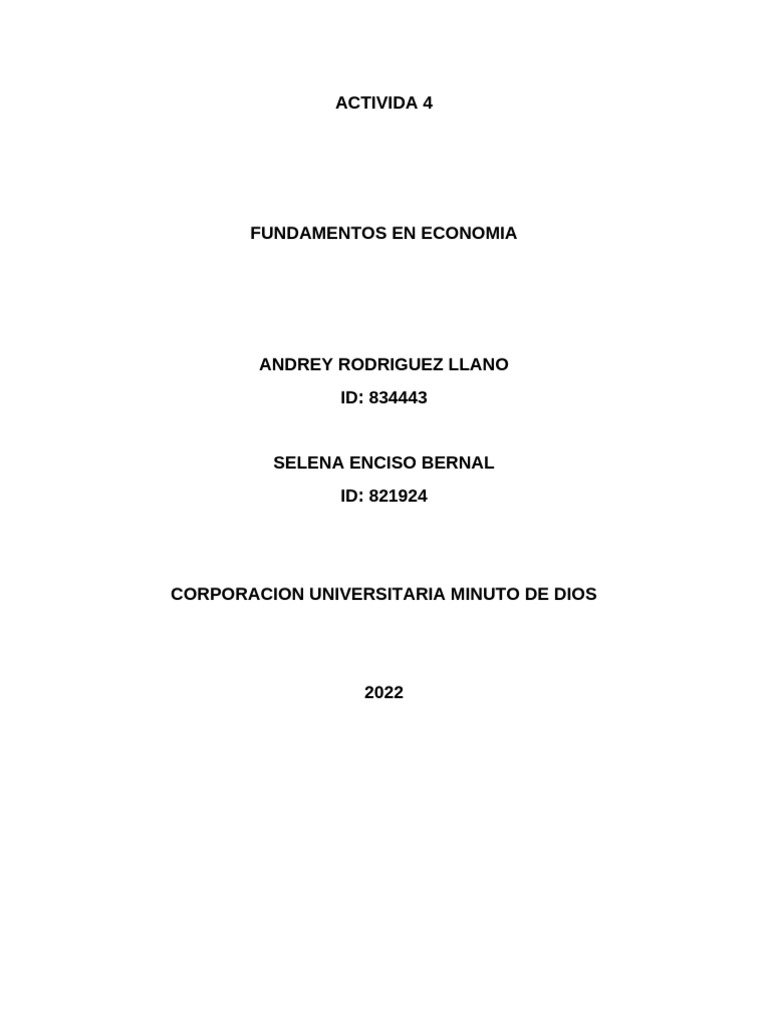 ACTIVIDA 4 | PDF | OPEP | Petróleo