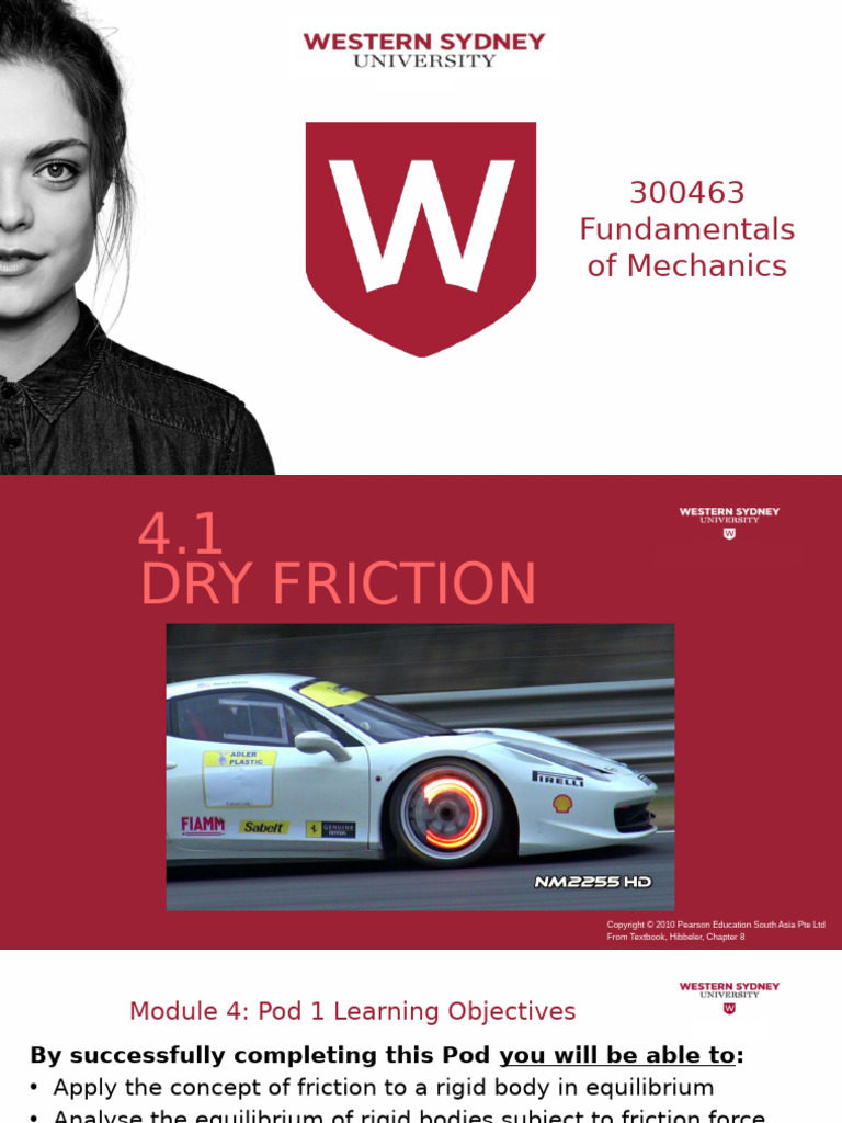 FoM 2021 Module 4 - Pod 1 - Dry Friction | PDF | Friction | Force