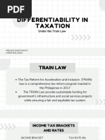 Tax Table For Tax Rates On Individual TRAIN LAW | PDF | Finance & Money ...