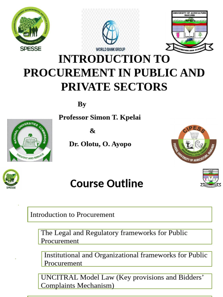 PSC 001 - Intro To Procurement SS | PDF | Procurement | Budget